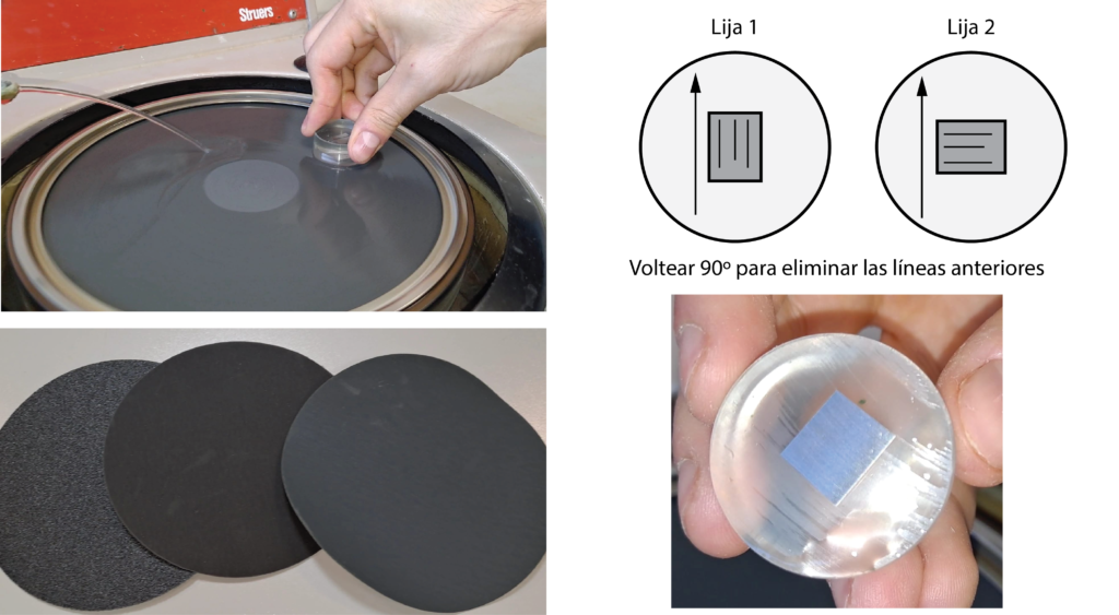 Metalografía: procedimientos de preparación de muestras